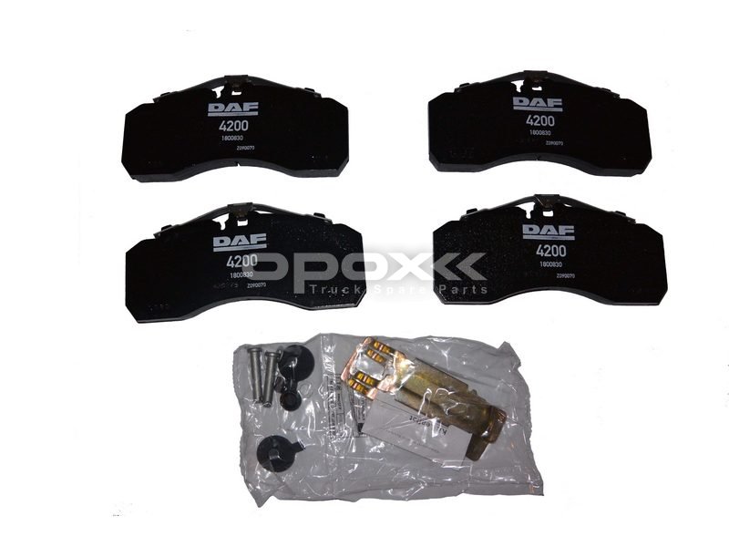 Купить 1982826 в Москве (DAF). Колодки тормозные 29061 248х109х30 DAF ...